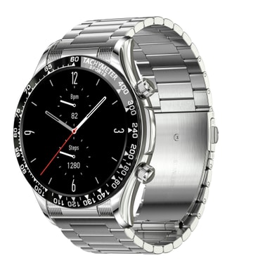 Smart klocka med puls, sömnmonitor, stegräknare IP67 Sølv | Elgiganten