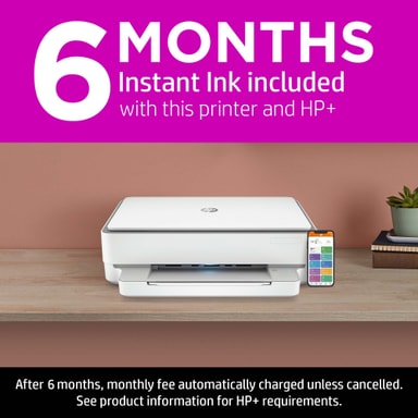 HP Envy 6032e Inkjet AIO printer | Elgiganten