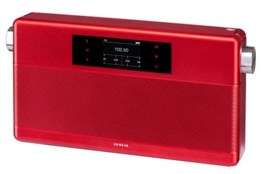 Geneva WorldRadio DAB+ radio (rød) | Elgiganten