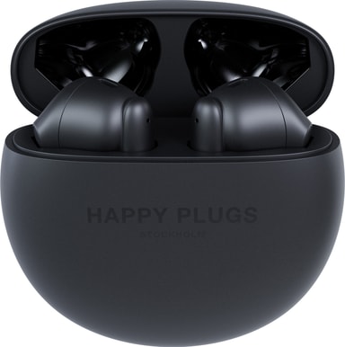Happy Plugs Joy Lite helt trådløse in-ear høretelefoner (sort ...