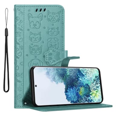 Samsung Galaxy S20 Pungetui Cover Case (Grøn) | Elgiganten