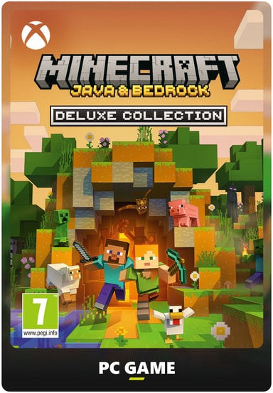 Minecraft Java & Bedrock Deluxe Collection - PC Windows | Elgiganten ...