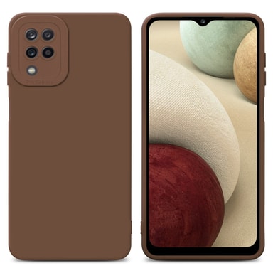 Samsung Galaxy A12 / M12 Cover Etui Case (Brun) | Elgiganten