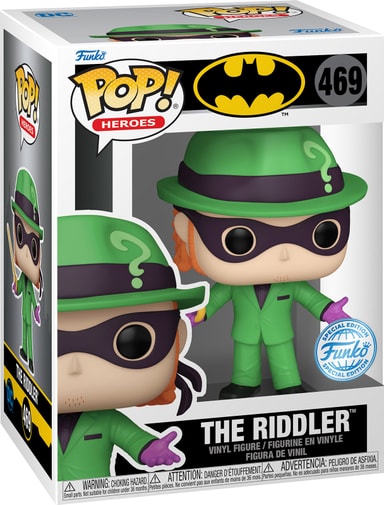 Funko Pop! Vinyl Exclusive Batman Riddler-figur | Elgiganten | Elgiganten