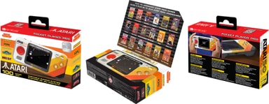 My Arcade Pocket Player Atari 100 spil håndholdt konsol | Elgiganten