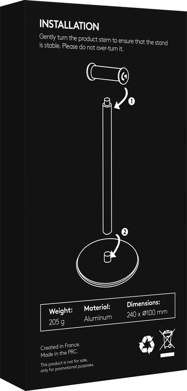 Logitech G headset stand | Elgiganten | Elgiganten