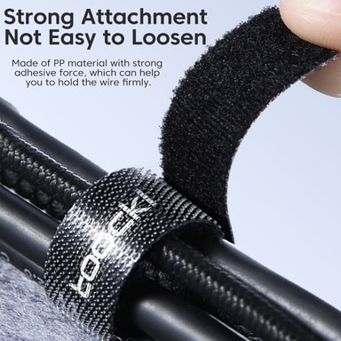 5m Organize Clipable Cable Management Velcro Genanvendelig | Elgiganten ...