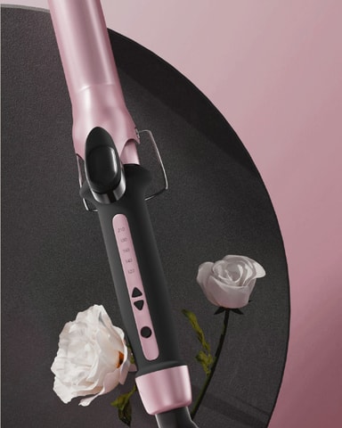 INF Anti-skoldning hår krøllejern med 5 temperatur mode, hurtig ...