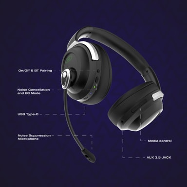 AceZone A-Spire ANC gaming-headset | Elgiganten | Elgiganten