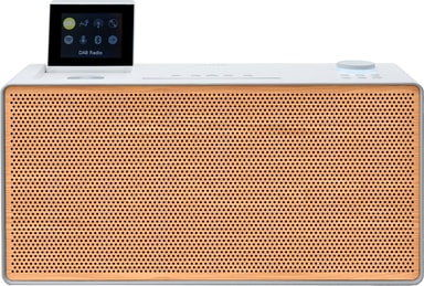 Pure Evoke Home Wood Edition digitalradio (hvid) | Elgiganten