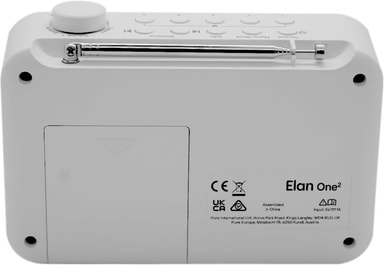 Pure Elan One2 digital radio (hvid) | Elgiganten | Elgiganten