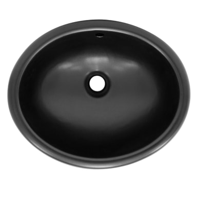 ML-Design keramisk vask hvid blank 49x19,5x40,5 cm oval | Elgiganten