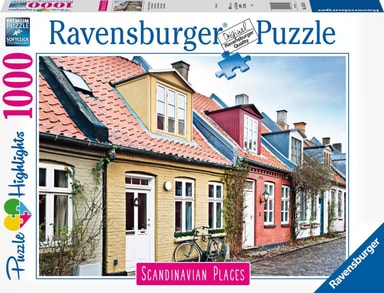 Ravensburger Aarhus Danmark pussel, 1000 bitar | Elgiganten