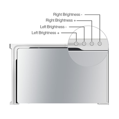 NÖRDIC Dual Portable 13,3"" skærme med teleskopstativ til bærbar 13 ...