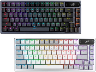 Asus ROG Azoth trådløst tastatur (Gunmetal) | Elgiganten | Elgiganten