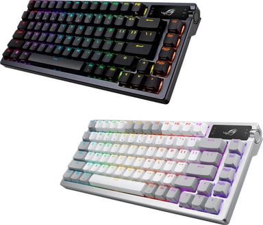 Asus ROG Azoth trådløst tastatur (Gunmetal) | Elgiganten | Elgiganten