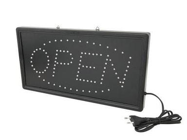 Eurolite led open skilt | Elgiganten