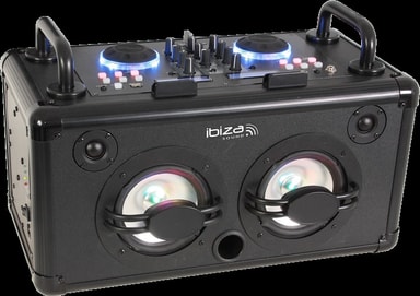 Ibiza dj boombox med bluetooth, 200w | Elgiganten | Elgiganten