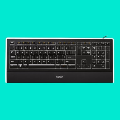 Logitech K740 tastatur (sort) | Elgiganten