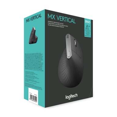 Logitech MX Vertical mus | Elgiganten