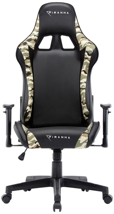 Piranha Bite gaming stol (sort/camouflage) | Elgiganten