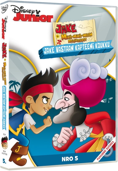 Jake og piraterne på ønskeøen - Jake vs. Klo - DVD | Elgiganten