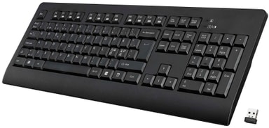 Advent trådløst tastatur - sort | Elgiganten