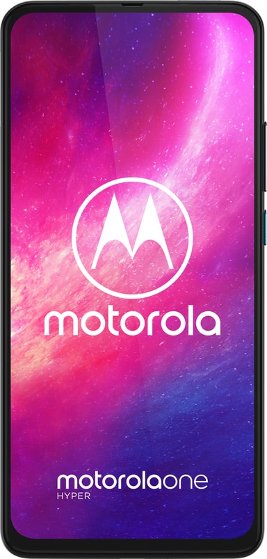 Motorola One Hyper smartphone 4/128GB (deepsea blue) | Elgiganten