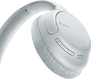 Sony WH-CH710 trådløse around-ear høretelefoner (hvid) | Elgiganten