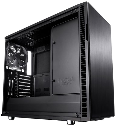 Fractal Design Define R6 PC kabinet (blacked-out) | Elgiganten