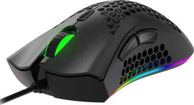 NOS M-650 gaming mus (sort) | Elgiganten