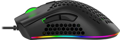 NOS M-650 gaming mus (sort) | Elgiganten