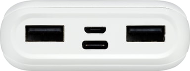 Goji 10.000mAh Mini Size power bank (hvid) | Elgiganten