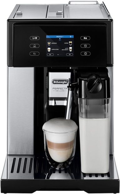 DeLonghi Perfecta Deluxe ESAM460.80.MB kaffemaskine | Elgiganten