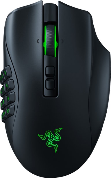 Razer Naga Pro gaming mus | Elgiganten