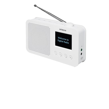 Hitachi DAB/DAB+/FM + radio KHD150E - hvid | Elgiganten
