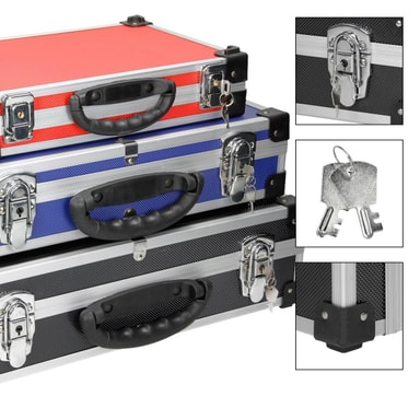 Kuffert værktøj tilfælde aluminium Aluminium kuffert generelle formål ...