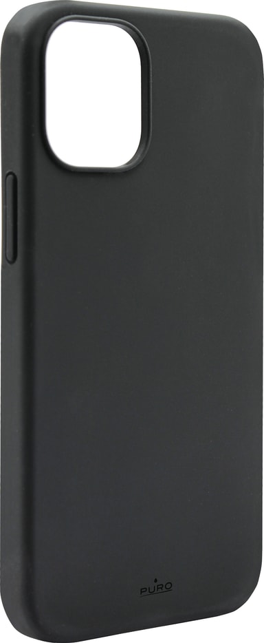 Puro Icon cover til Apple iPhone 12 Pro Max cover (sort) | Elgiganten