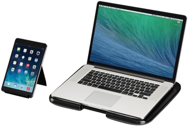 Logik køler til bærbar computer med tablet/tlf. holder | Elgiganten