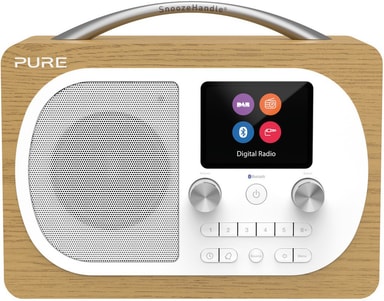 Pure Evoke H4 DAB+/FM radio - oak | Elgiganten