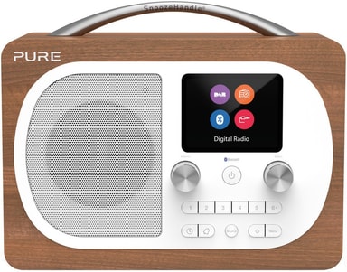 Pure Evoke H4 DAB+/FM radio - valnød | Elgiganten