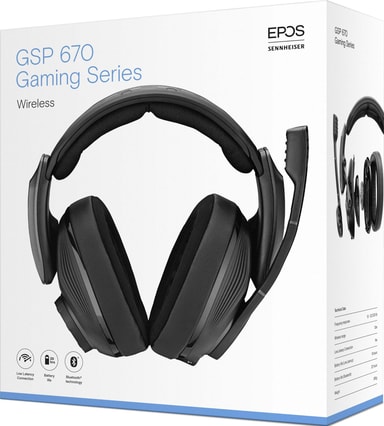 EPOS | Sennheiser GSP 670 trådløst gaming headset | Elgiganten
