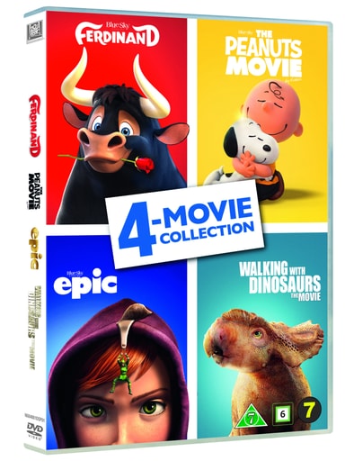 FERDINAND / PEANUTS / EPIC / WALK WITH DINOS - 4 MOVIE COLL (DVD ...