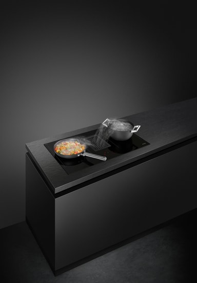 Smeg kogeplade med integreret emhætte HOBD482D | Elgiganten