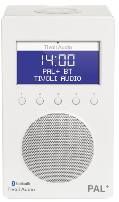 Tivoli Audio PAL+ BT bærbar radio - hvid | Elgiganten | Elgiganten