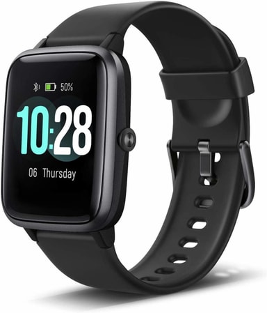 Sporty smartwatch til forskellige træningsformer, puls, skridt, søvn ...