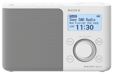 Sony DAB+ radio XDR-S61 (hvid) | Elgiganten
