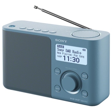 Sony DAB+ radio XDR-S61 (blå) | Elgiganten