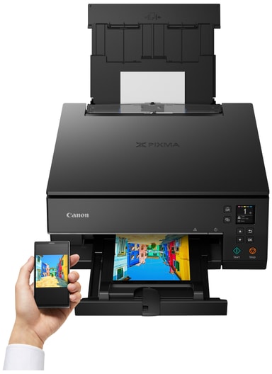 Canon Pixma TS6350 AIO inkjet printer (sort) | Elgiganten