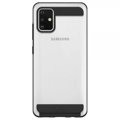 Black Rock Samsung Galaxy A71 Cover Air Fit Sort Transparent | Elgiganten